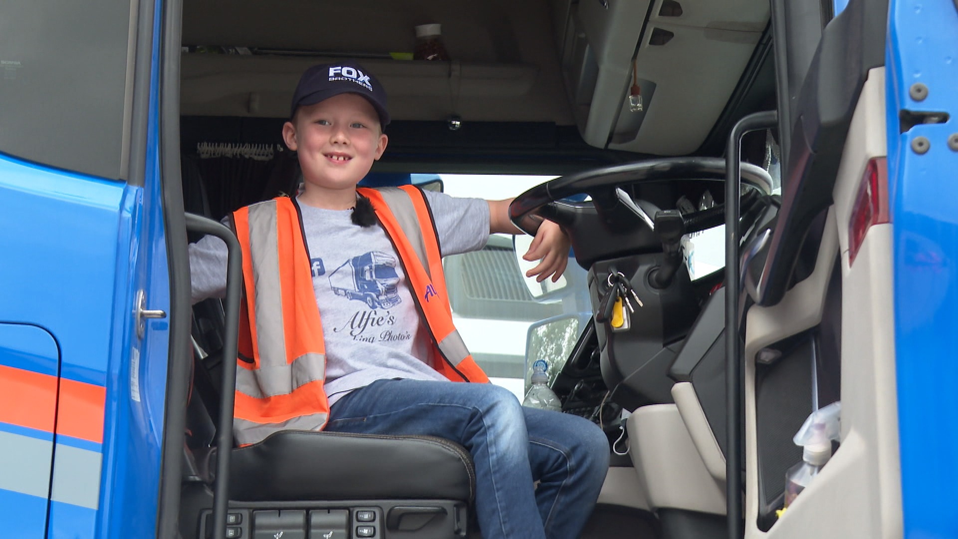 Seven-year-old truck enthusiast builds up big social media following ...