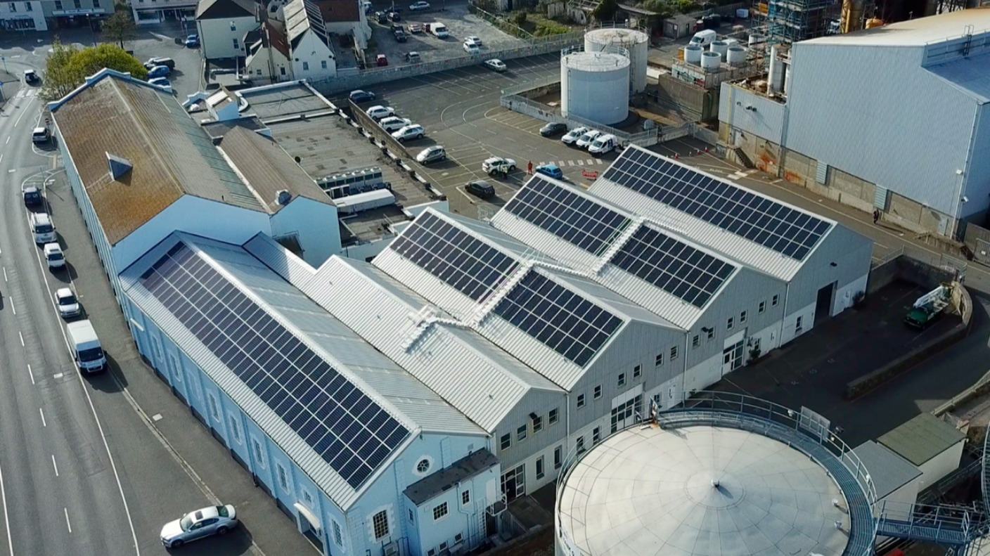 Largest solar energy scheme in Channel Islands completed | ITV News Channel