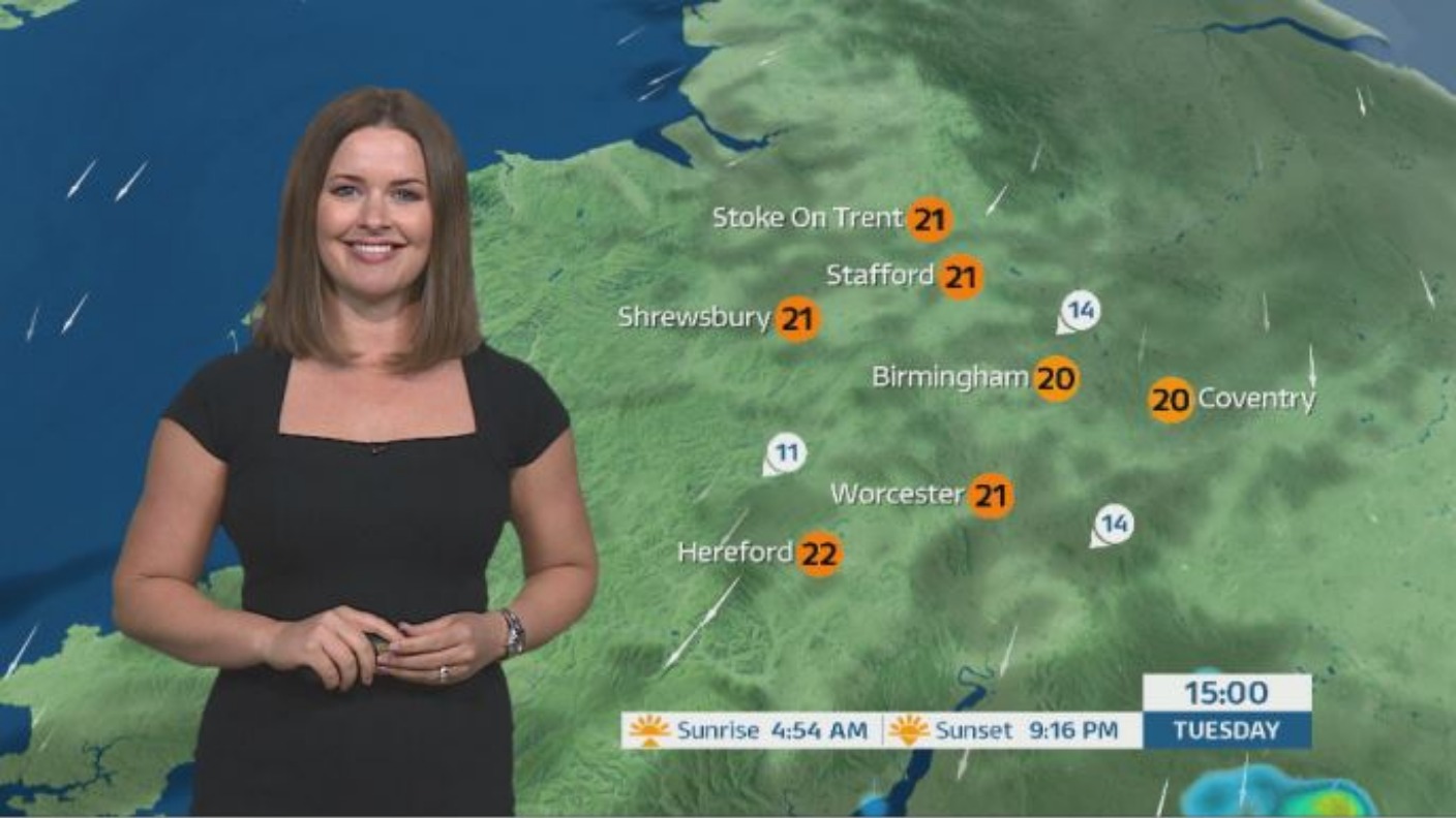 West Midlands Weather: Spells of warm sunshine, and dry for most | ITV ...