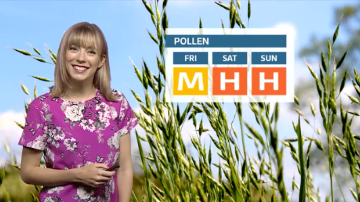 Friday's pollen forecast | ITV News Meridian