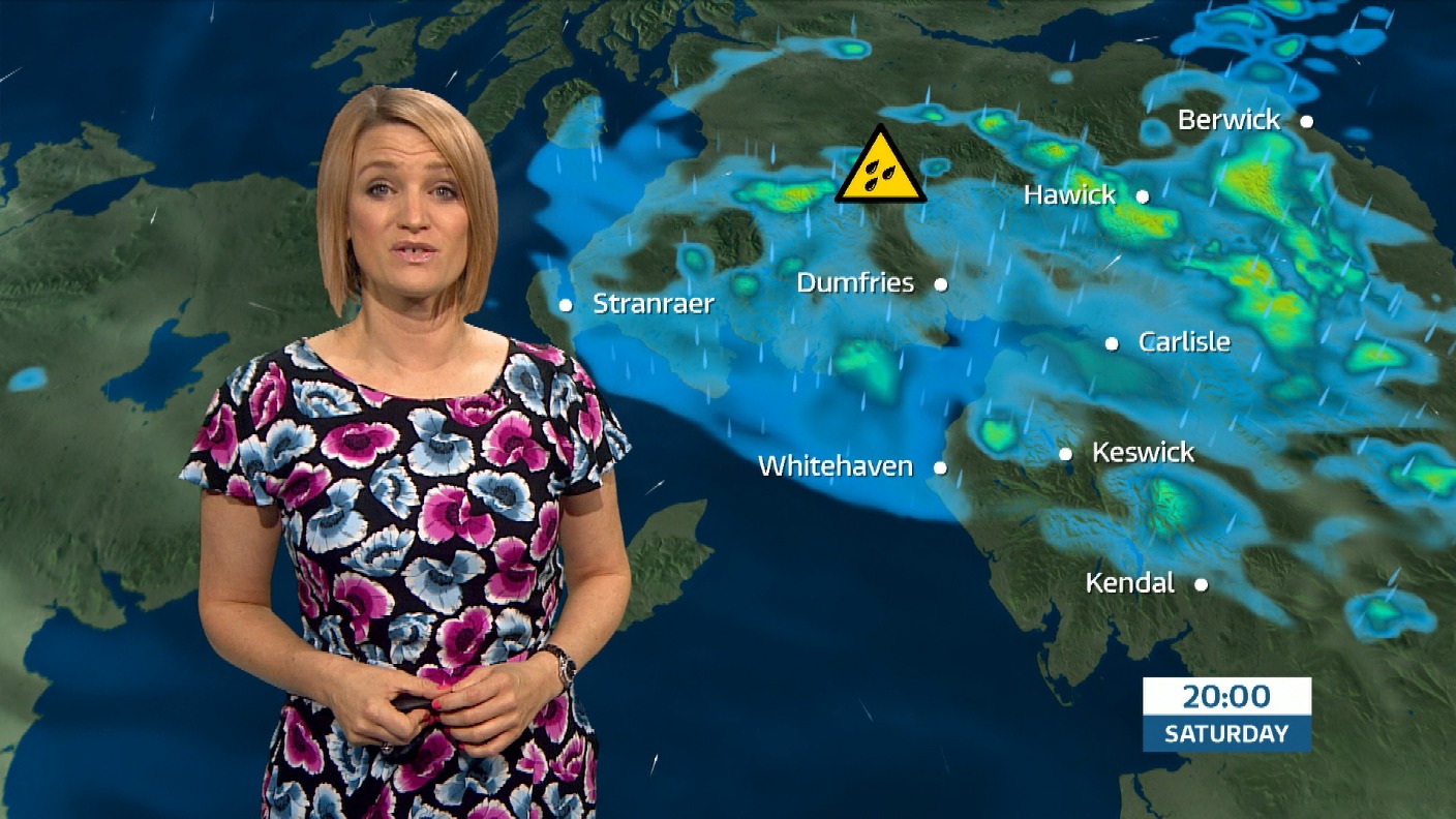 VIDEO: Saturday's forecast for the Border region | ITV News Border