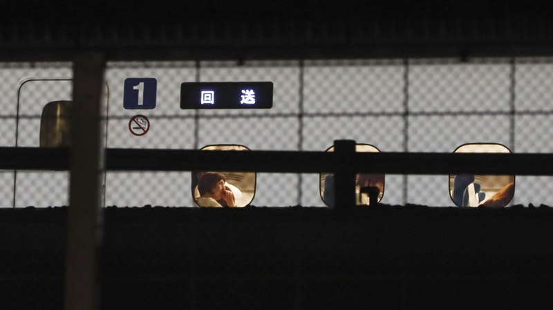 Deadly knife attack on Japanese bullet train | ITV News