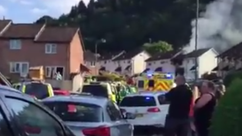 Five hurt after house explosion in South Wales | ITV News