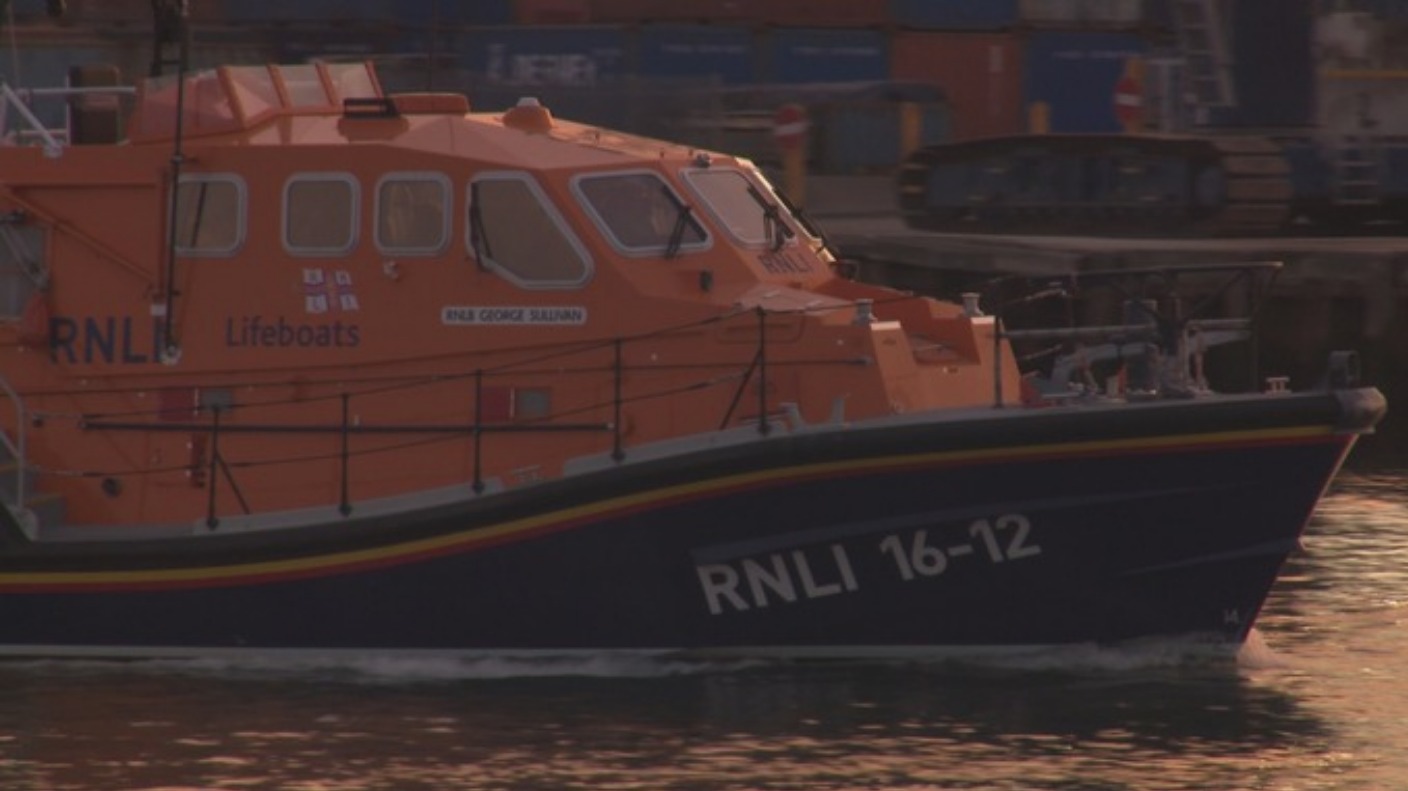 RNLI all-weather lifeboat undergoes engine repair | ITV News Channel