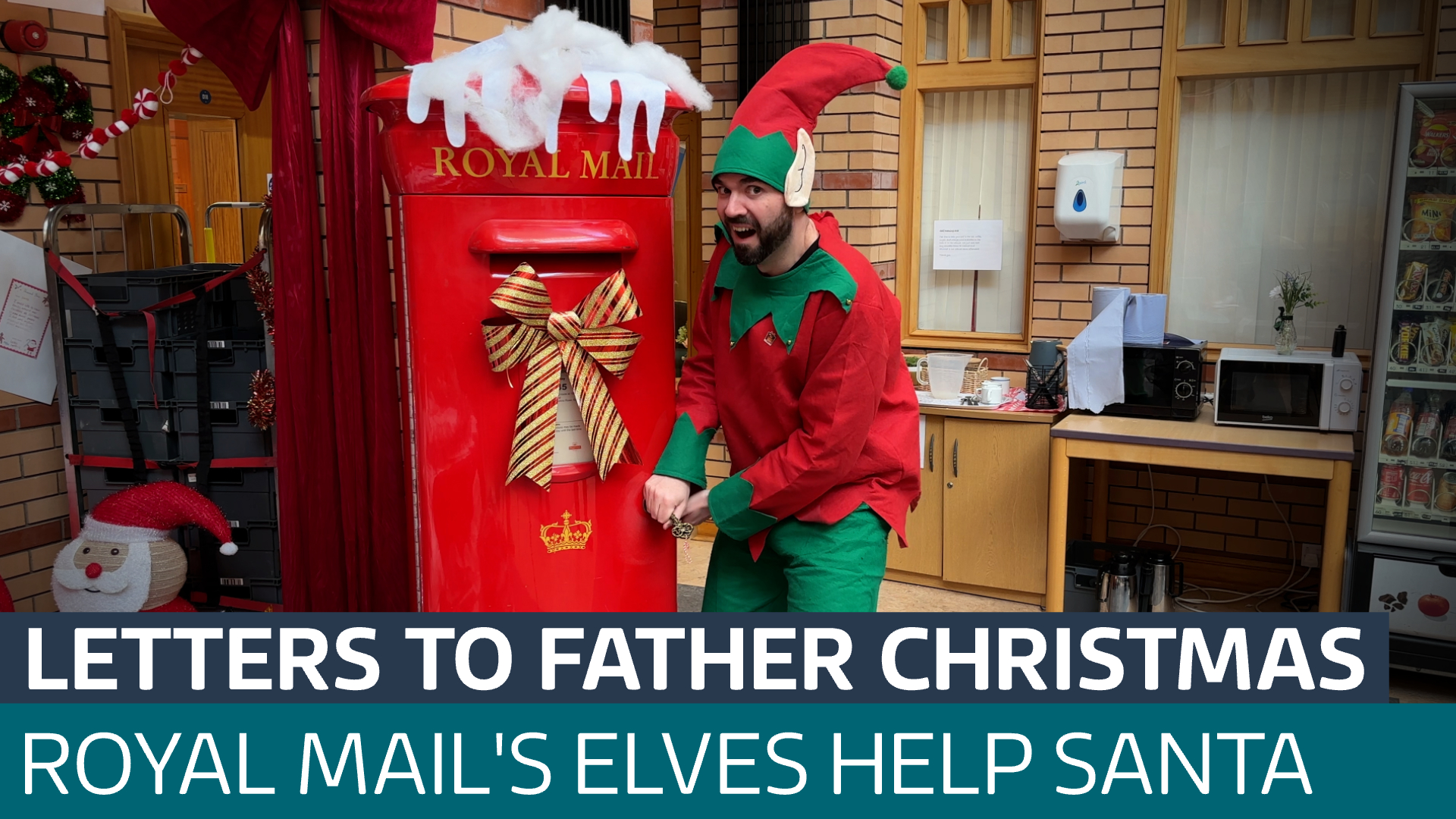 Royal Mail calls in a team of elves to sort every letter posted to ...