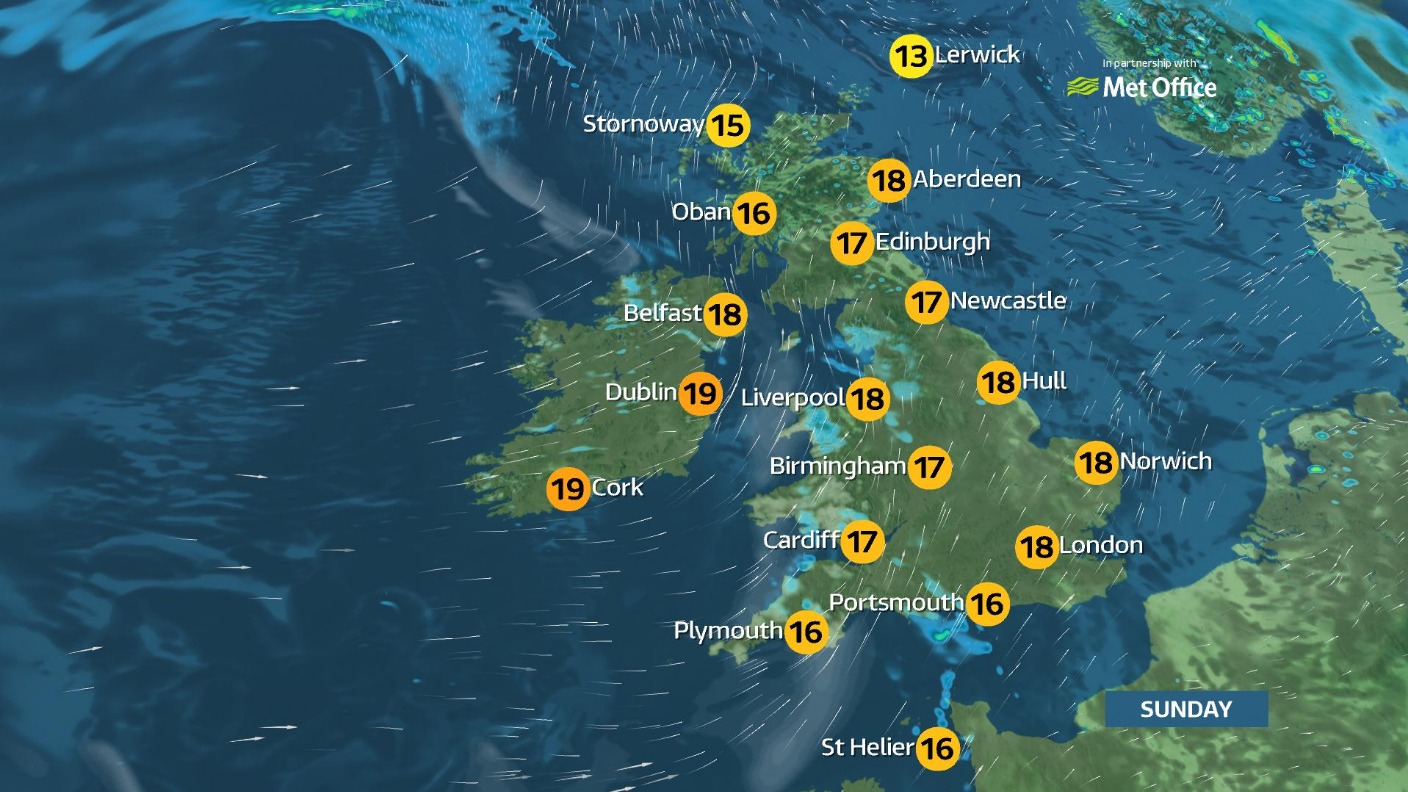 A damp, drizzly day for most of the UK | ITV News