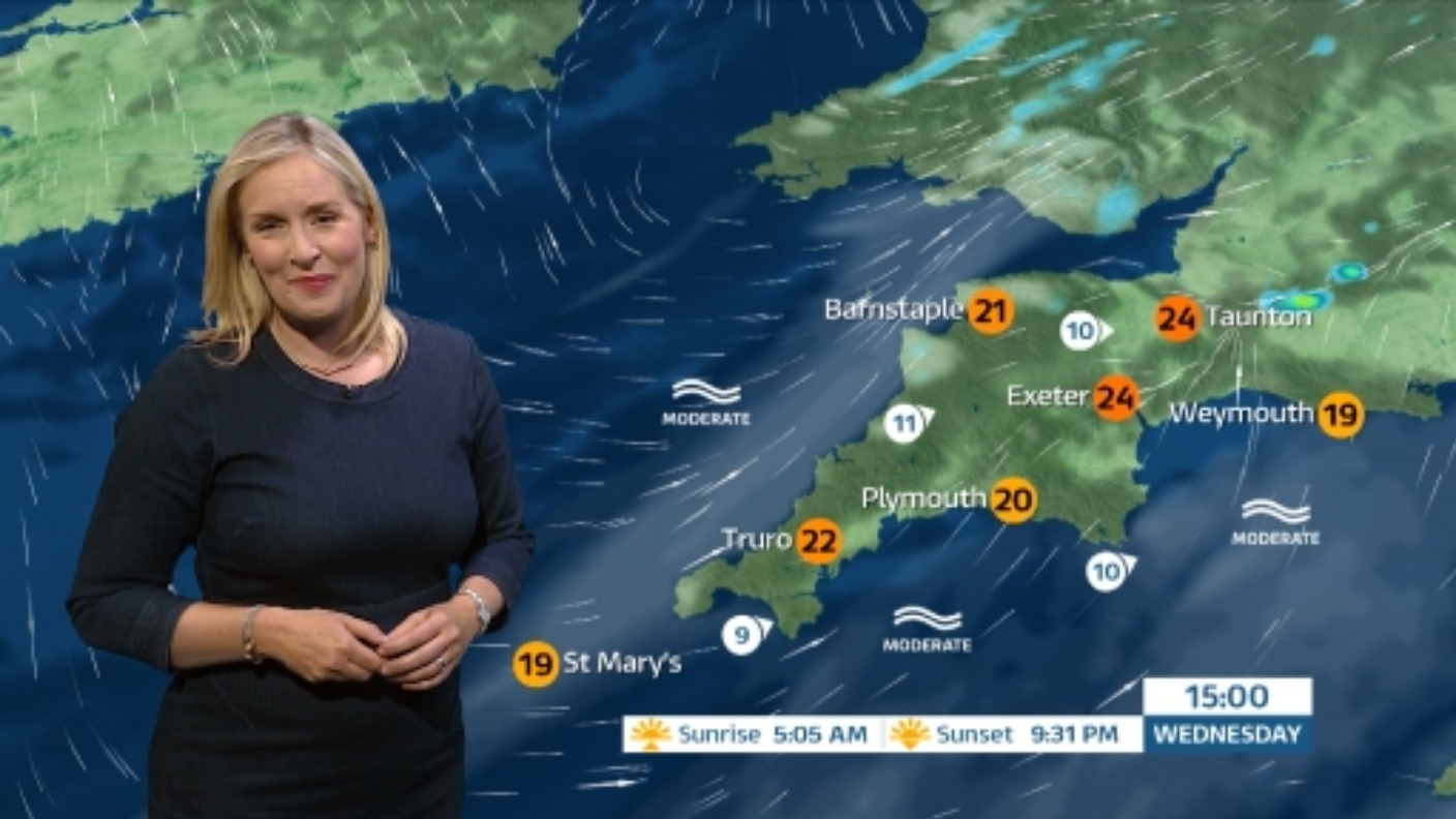 Your West Country forecast with Kate Haskell | ITV News West Country
