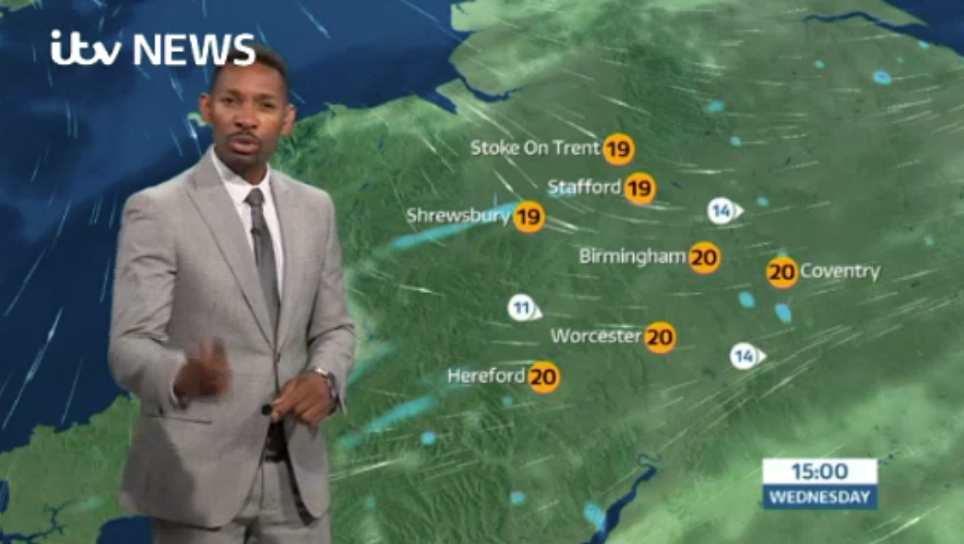 West Midlands Weather and Pollen: Some rain but becoming dry and sunny ...