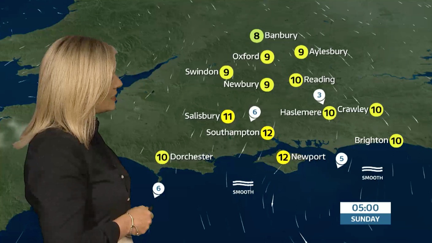 Latest forecast for the west of the ITV Meridian region | ITV News Meridian
