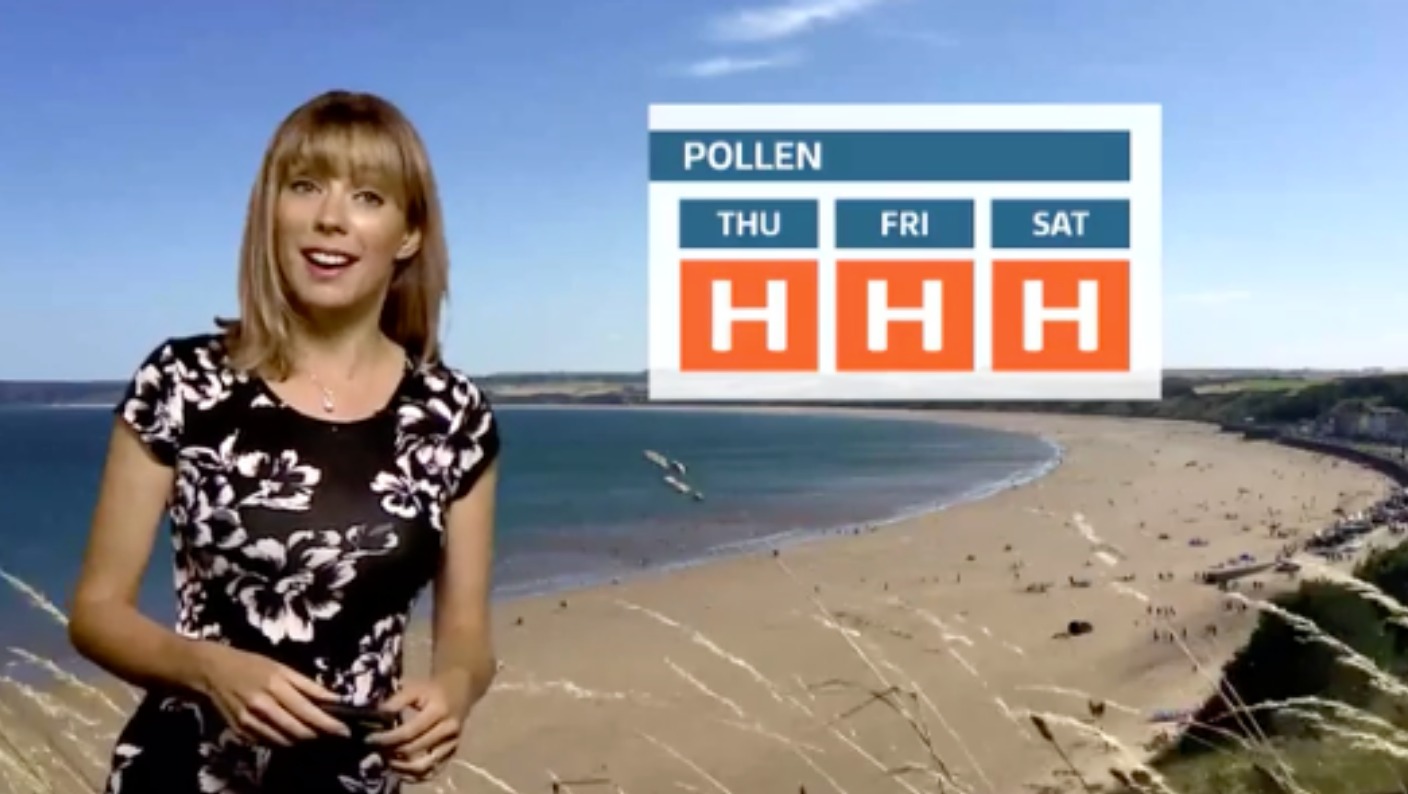 The latest pollen forecast | ITV News Meridian