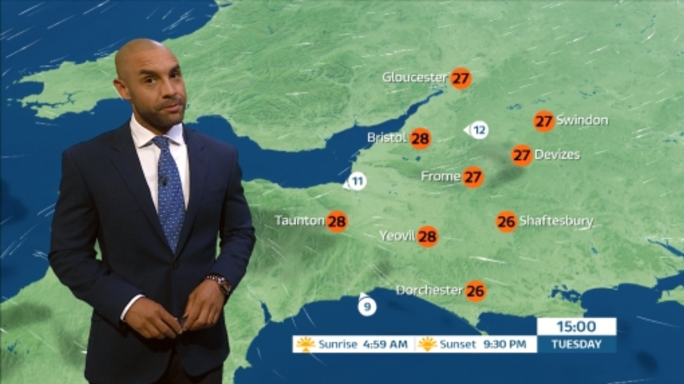 Tuesday's weather forecast for the West with Alex | ITV News West Country