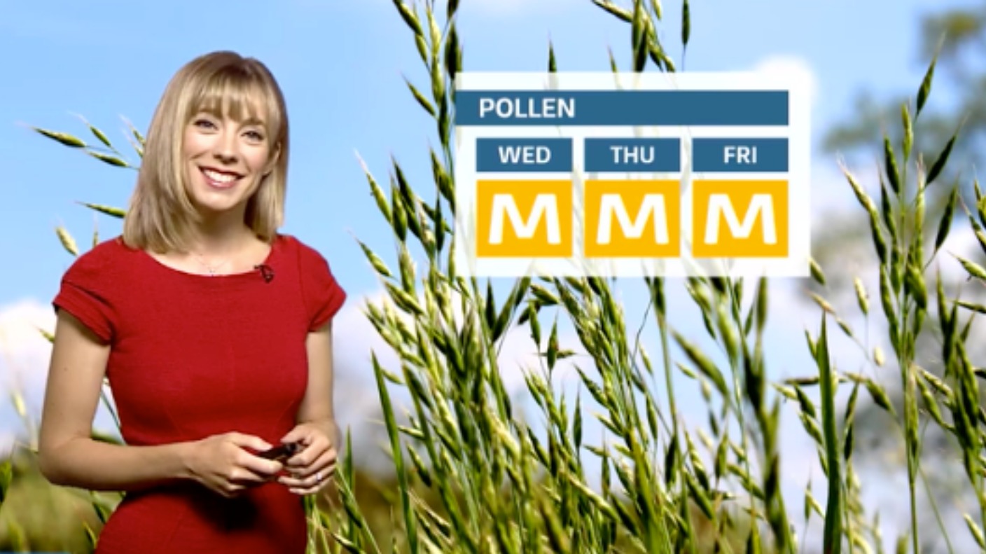 The latest pollen forecast | ITV News Meridian