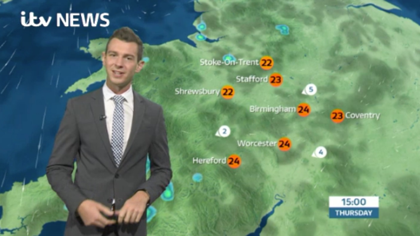 West Midlands Weather and Pollen: Sunshine and showers | ITV News Central