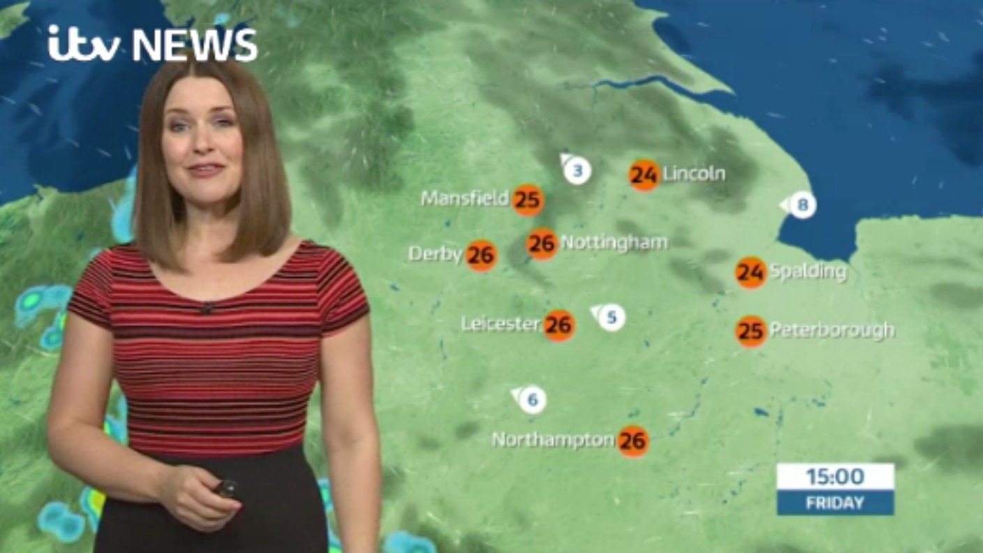 East Midlands Weather and Pollen: Sunny spells and possible showers ...