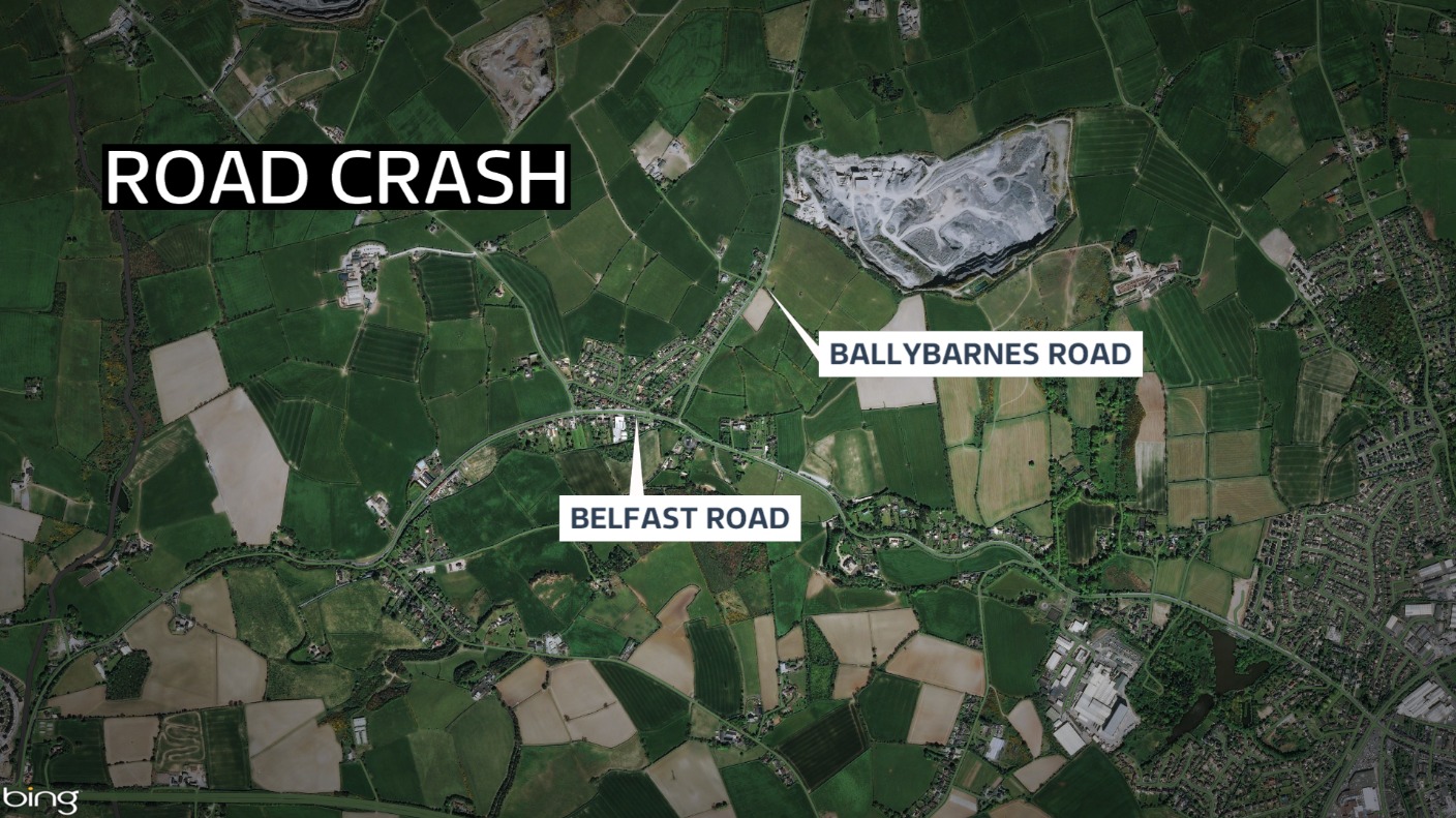 Fifteen hurt after bus crashes with tractor in Newtownards | UTV | ITV News