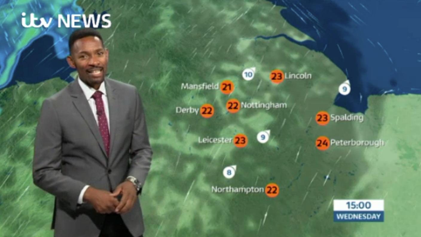 East Midlands Weather: Warm and dry with sunny spells | ITV News Central