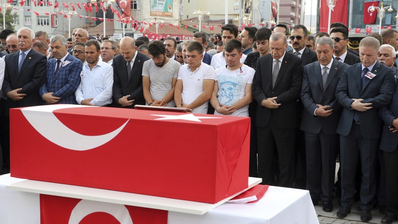 Turkish leader in death penalty vow after bomb kills mother and baby ...