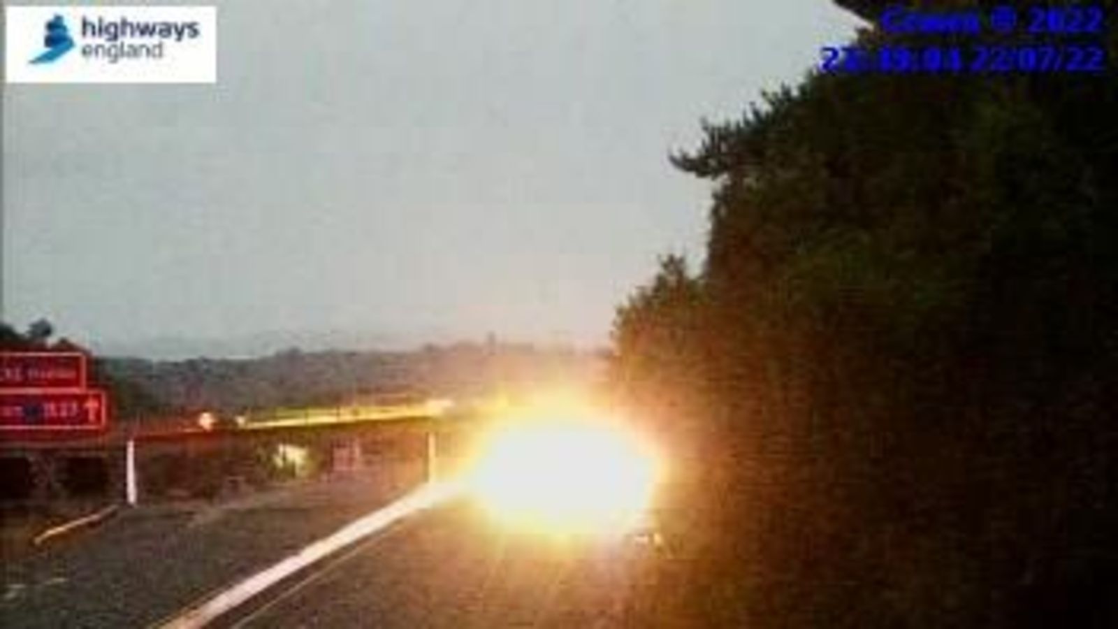 Air Ambulance Called To M27 As Road Closed Westbound At J8 Due To Major