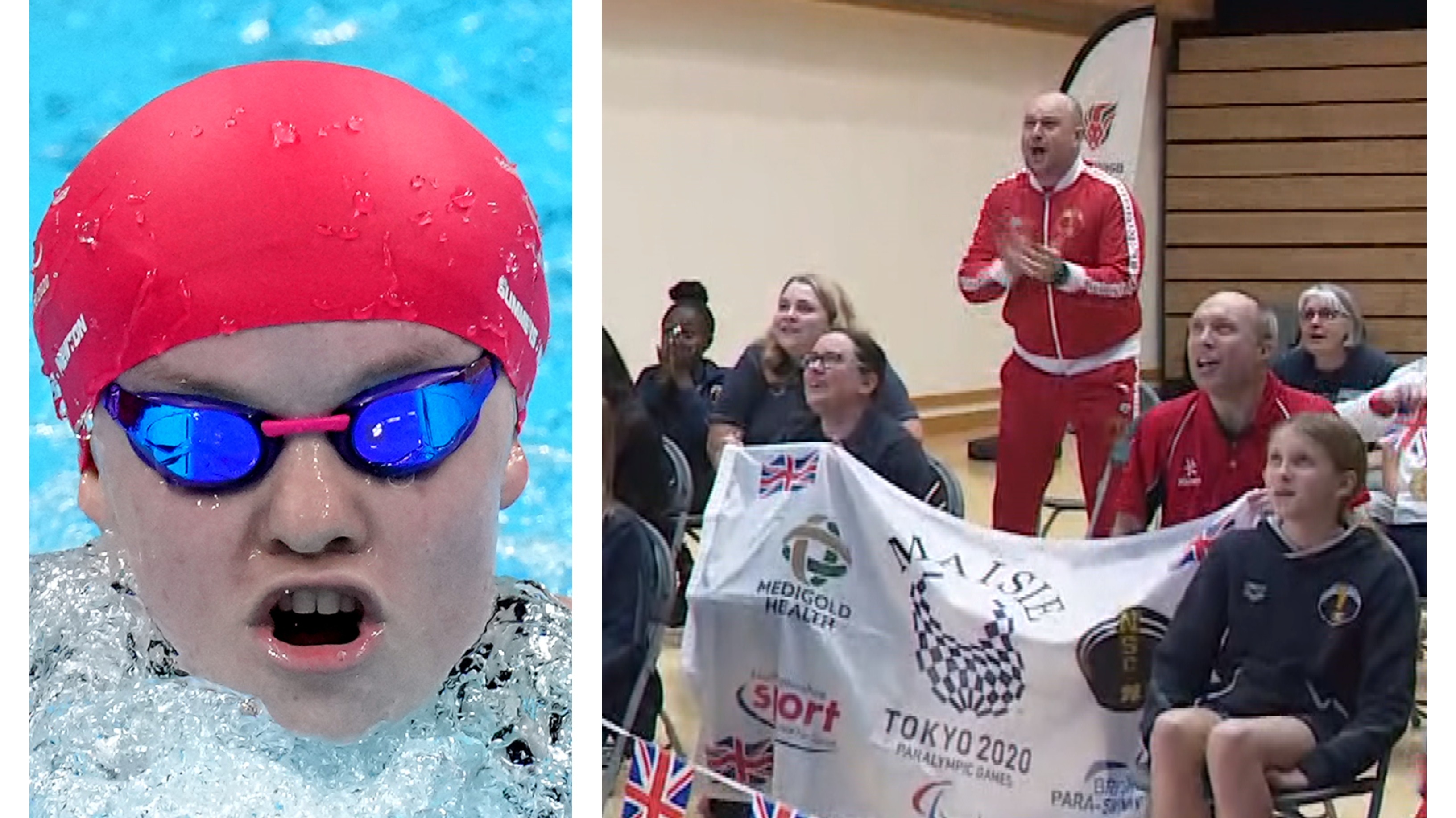 Gold for Maisie as Northampton swimming club score another Paralympic ...