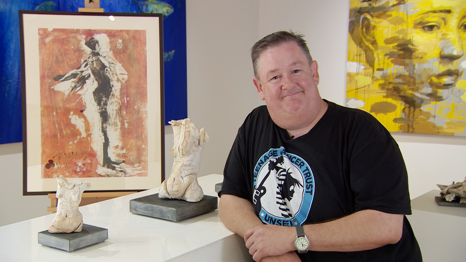 Johnny Vegas: 'Art came to the rescue when I needed an outlet' | ITV ...