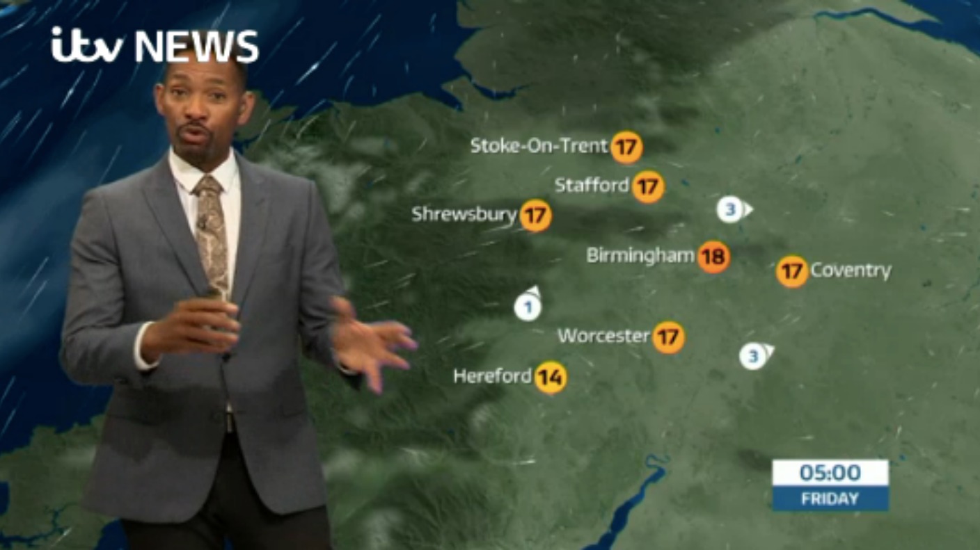 West Midlands Weather: Dry and warm overnight | ITV News Central