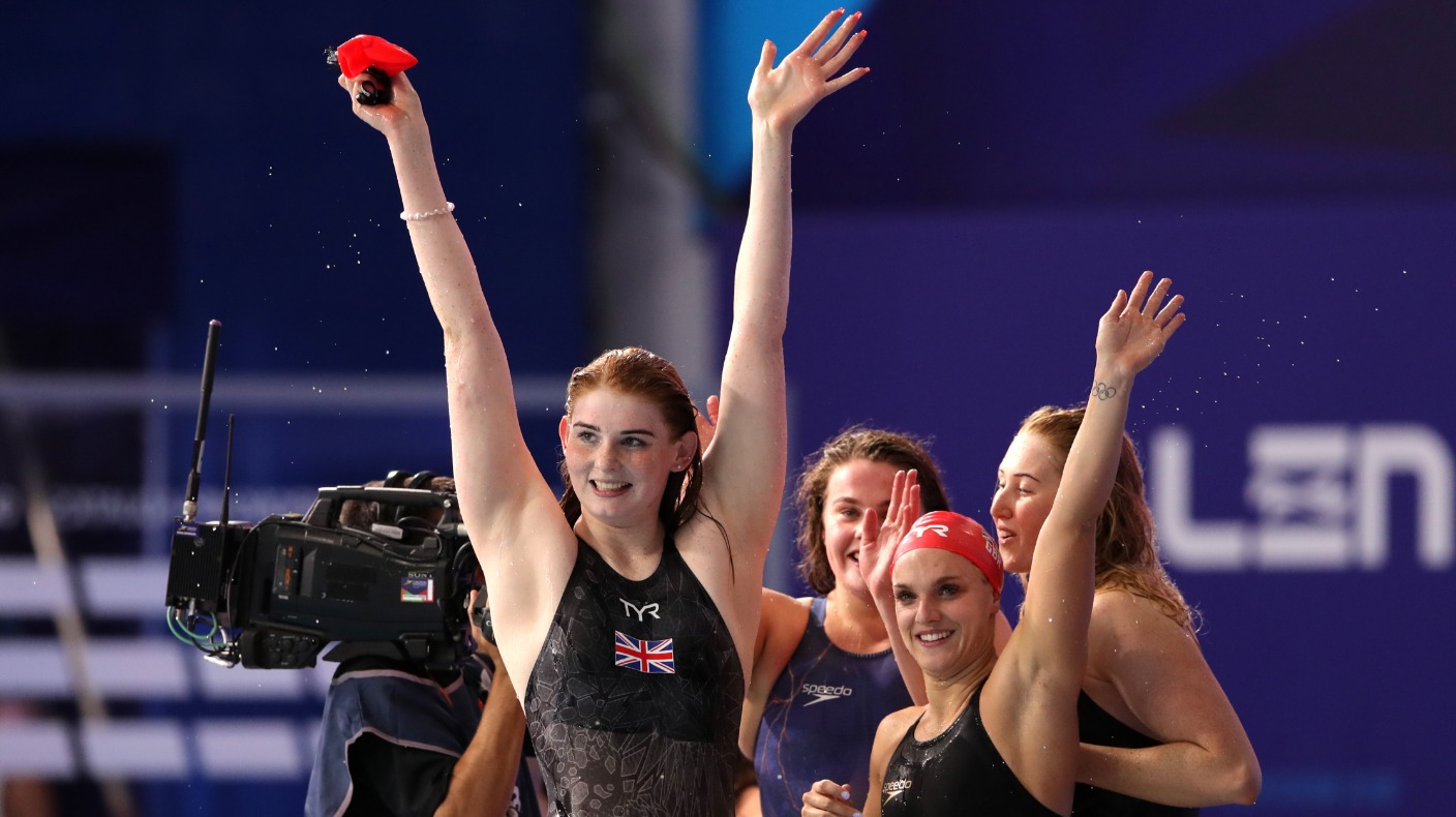 Welsh athletes scoop two medals in the pool at European Championships ...