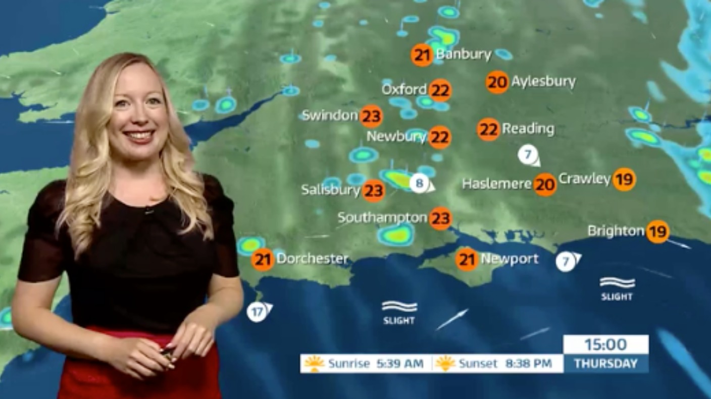 Philippa has Thursday's weather for the west | ITV News Meridian