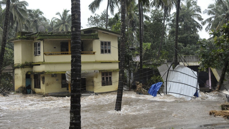 Monsoon rains cause deadly flooding and landslides in India | ITV News