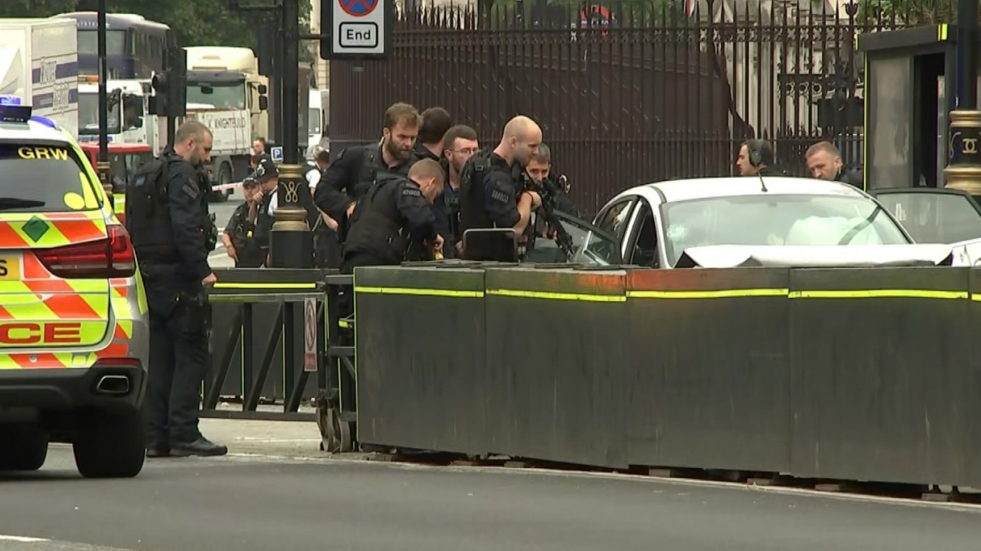 Parliament crash suspect further arrested on suspicion of attempted ...