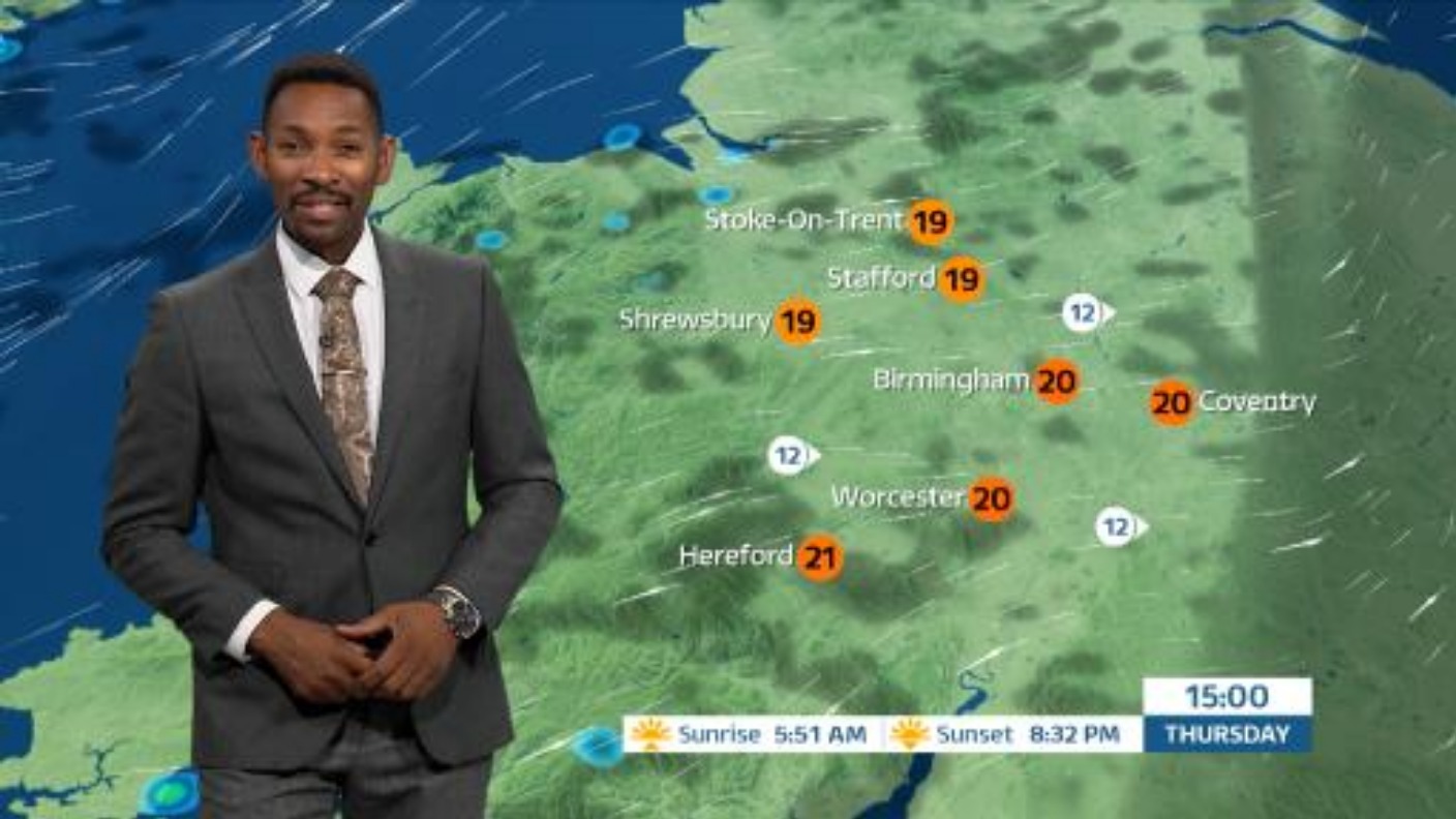 West Midlands Weather: Rain to start today, becoming brighter later ...