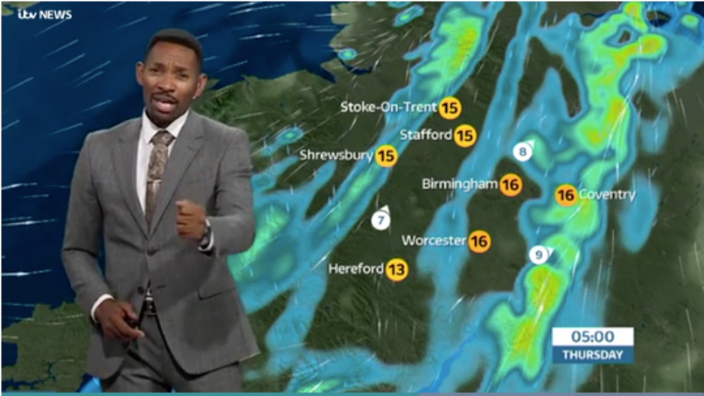 West Midlands weather: Rain to start on Thursday, becoming brighter ...