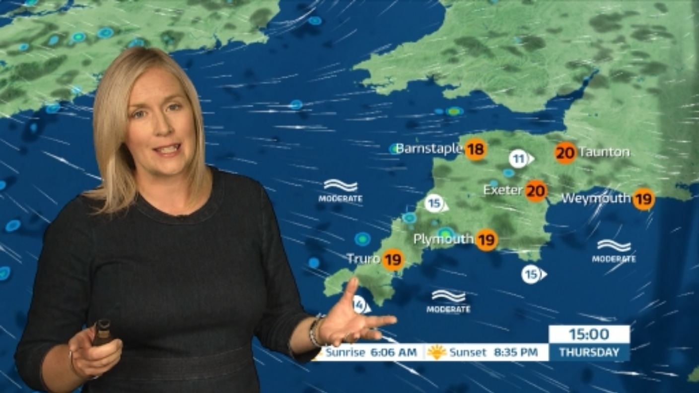 Heavy rain across the West Country tonight | ITV News West Country