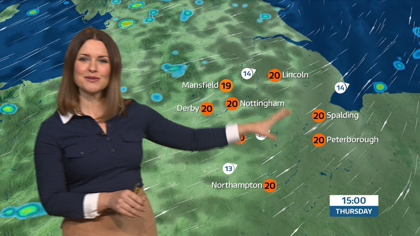 East Midlands weather: Rain this morning, with a dry, bright afternoon ...
