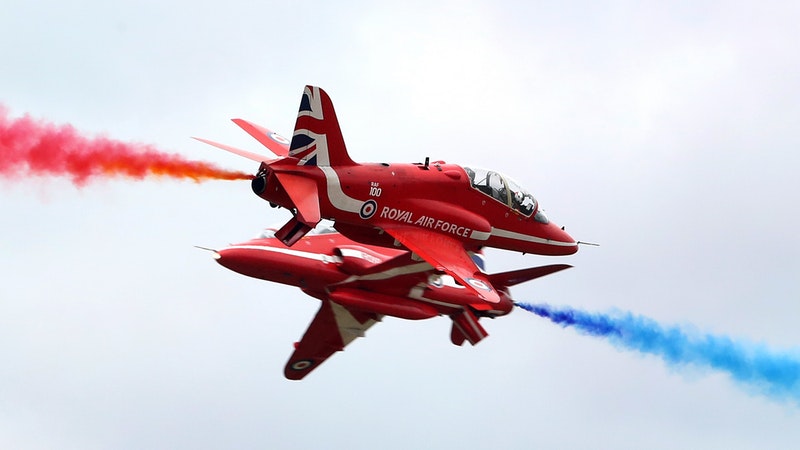 In Pictures: Air show delights with festival of flight | ITV News
