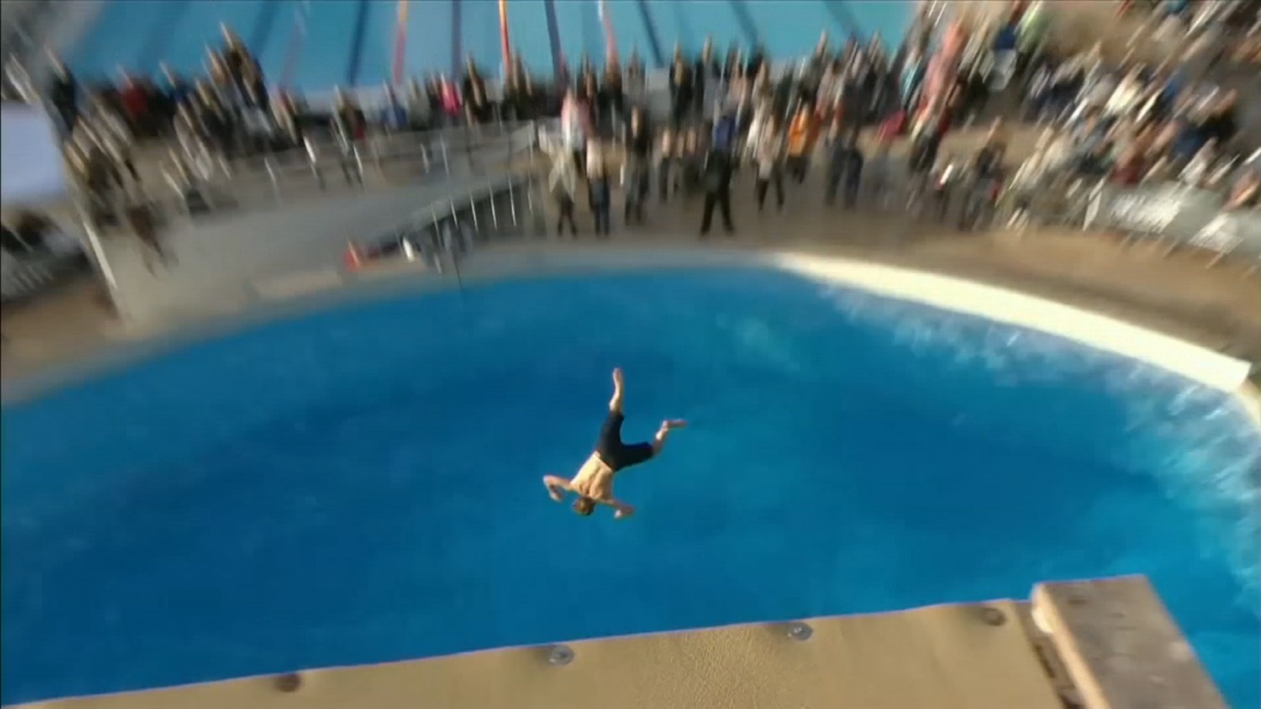 Death Diving: Norway's strange take on the Olympic sport | ITV News