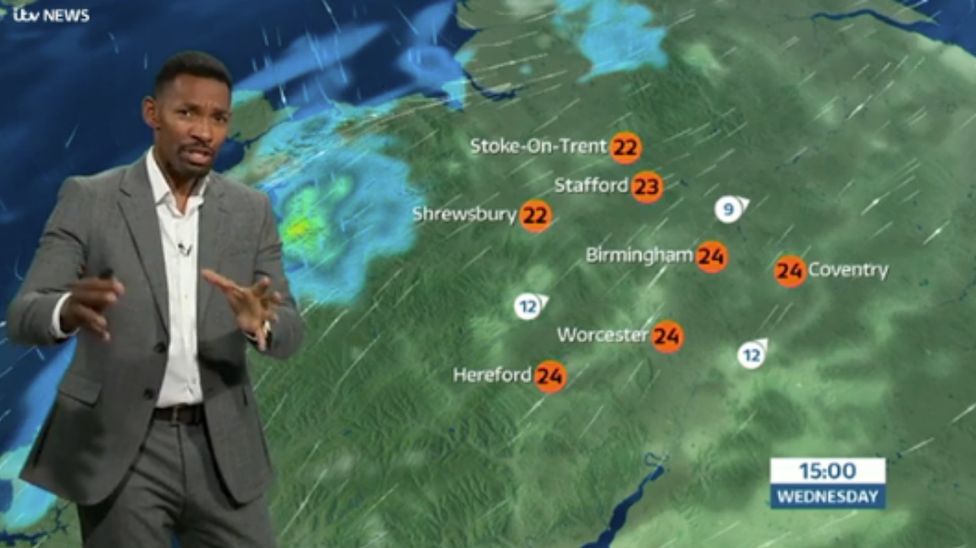 West Midlands Weather: Warm and humid, rain arriving later | ITV News ...