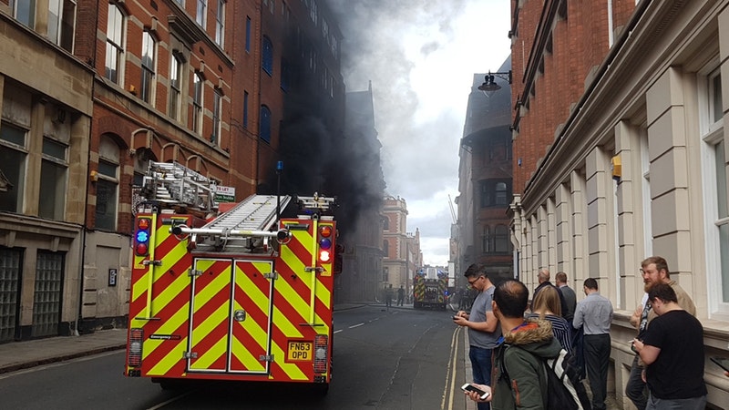 Six vehicles feared damaged in multi-storey car park fire | ITV News
