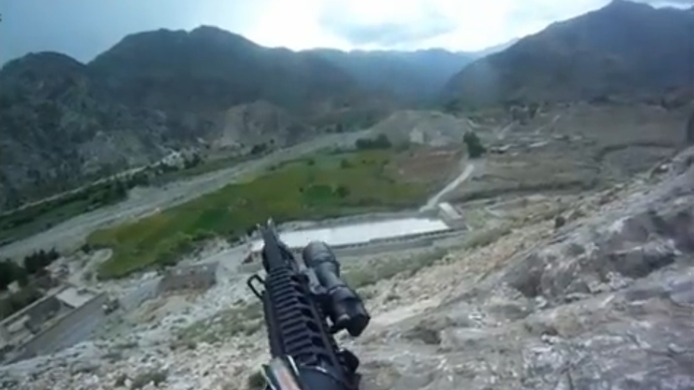 Soldier's view of Afghan gunfight watched 23 million times | ITV News