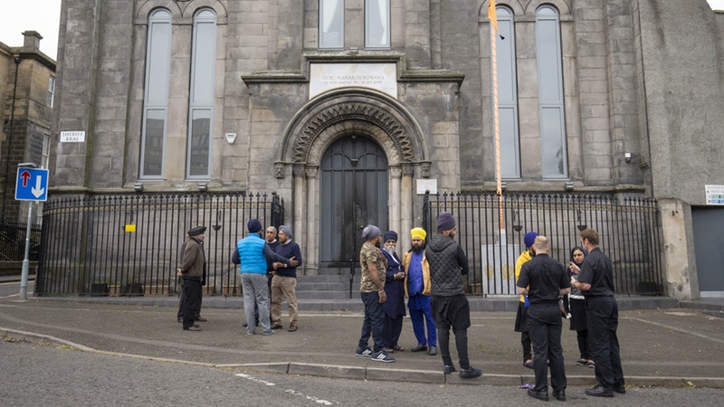 Community ‘frightened’ by fire attack on Sikh temple | ITV News