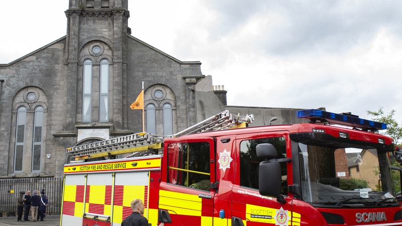 Man arrested after Sikh temple fire | ITV News