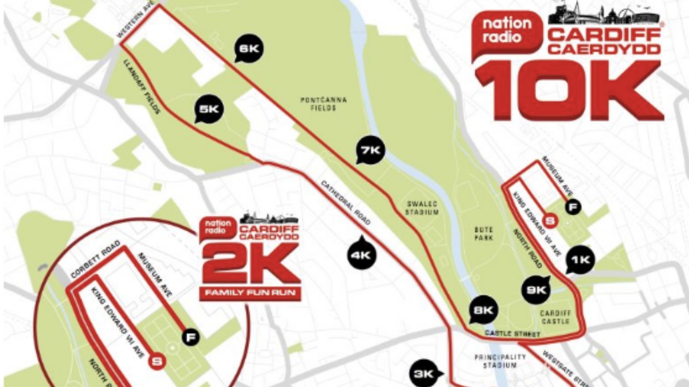 All the road closures you need to know about ahead of new Cardiff 10k ...