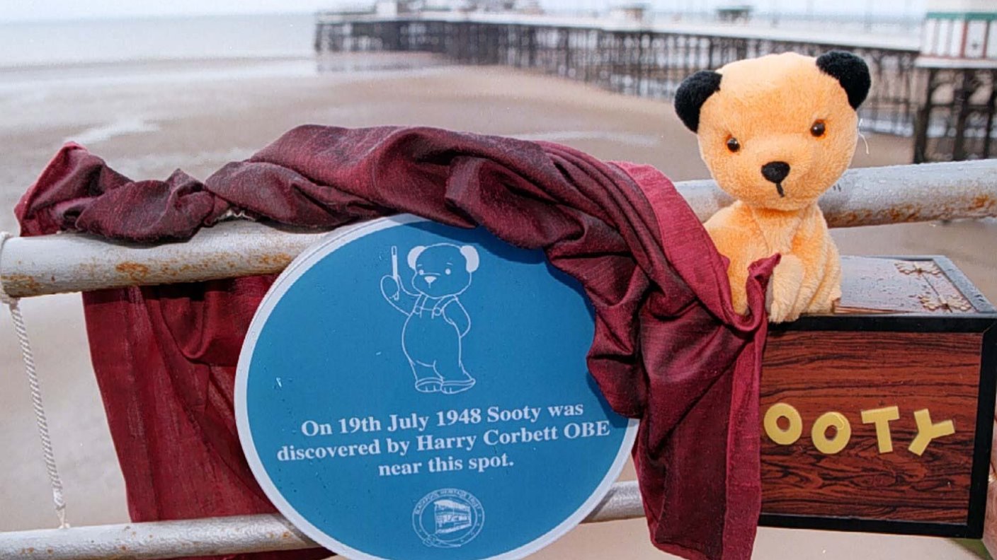 Harry Corbett's Sooty puppet (which he bought for seven shillings and ...