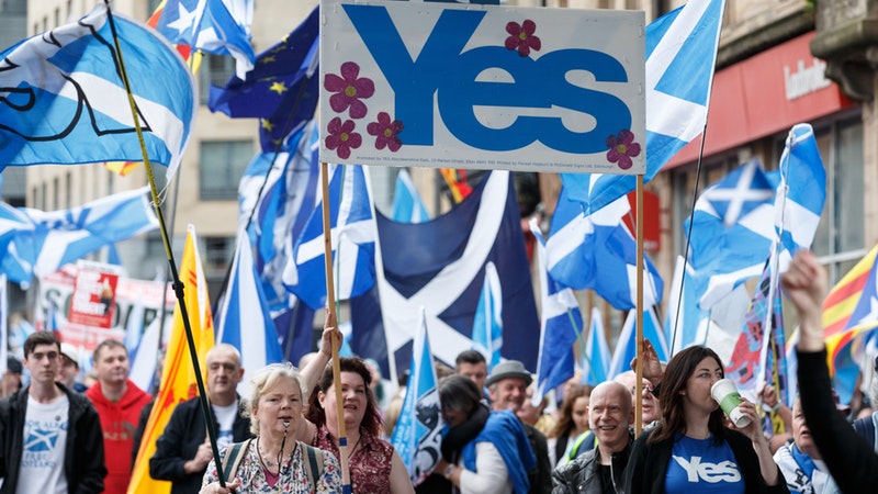 SNP members gather in Edinburgh to debate independence plans | ITV News