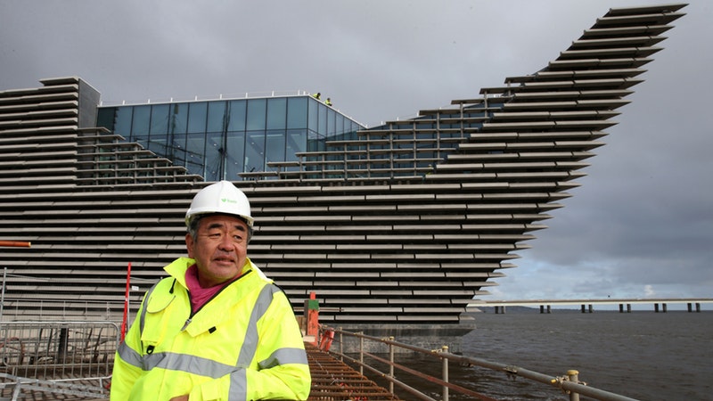 How the V&A Dundee took shape | ITV News