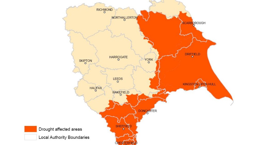 Below average rainfall causes Yorkshire drought | ITV News Calendar