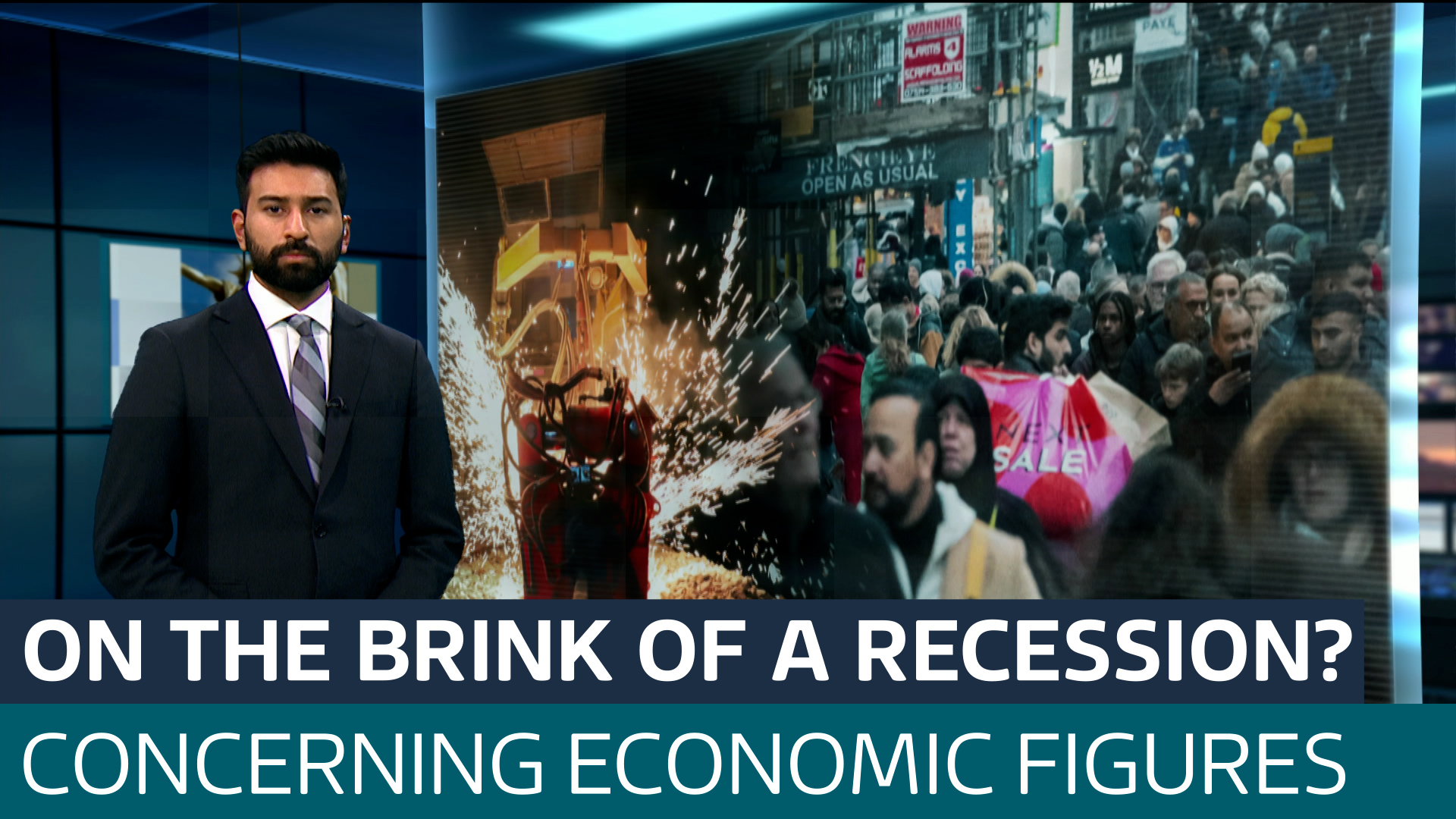 Is the UK on the brink of a recession? - Latest From ITV News