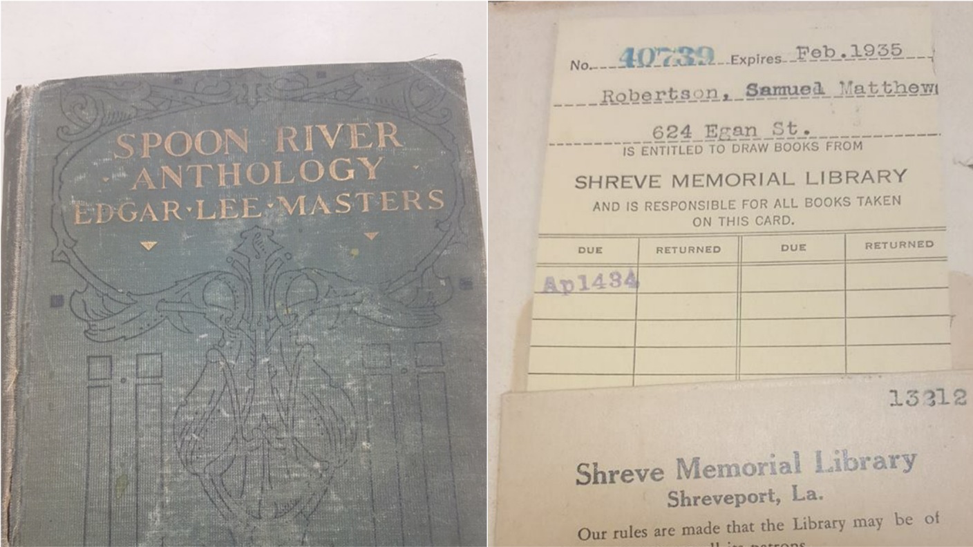 Overdue book returned to Louisiana library after 84 years | ITV News