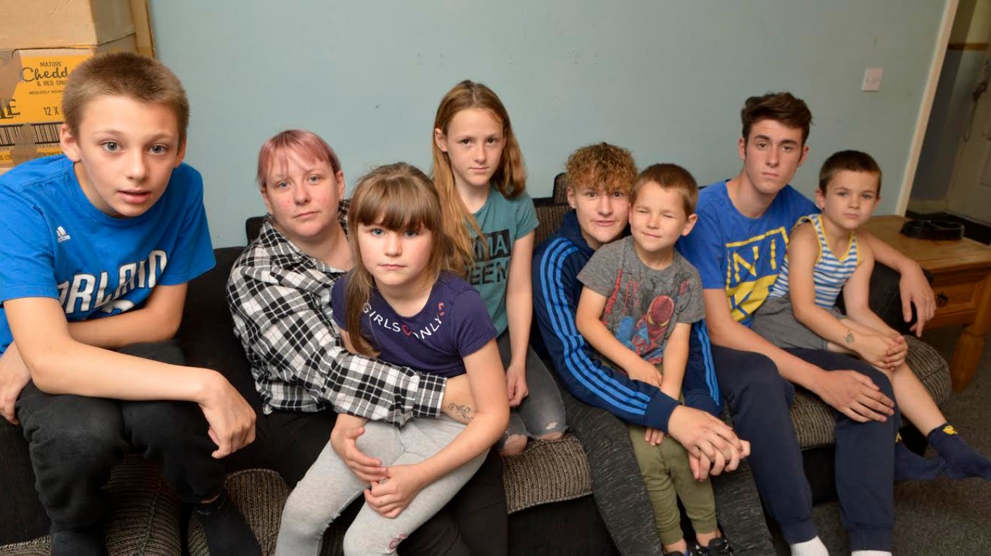 Tragedy means family of nine is living in four-bed home | ITV News Central
