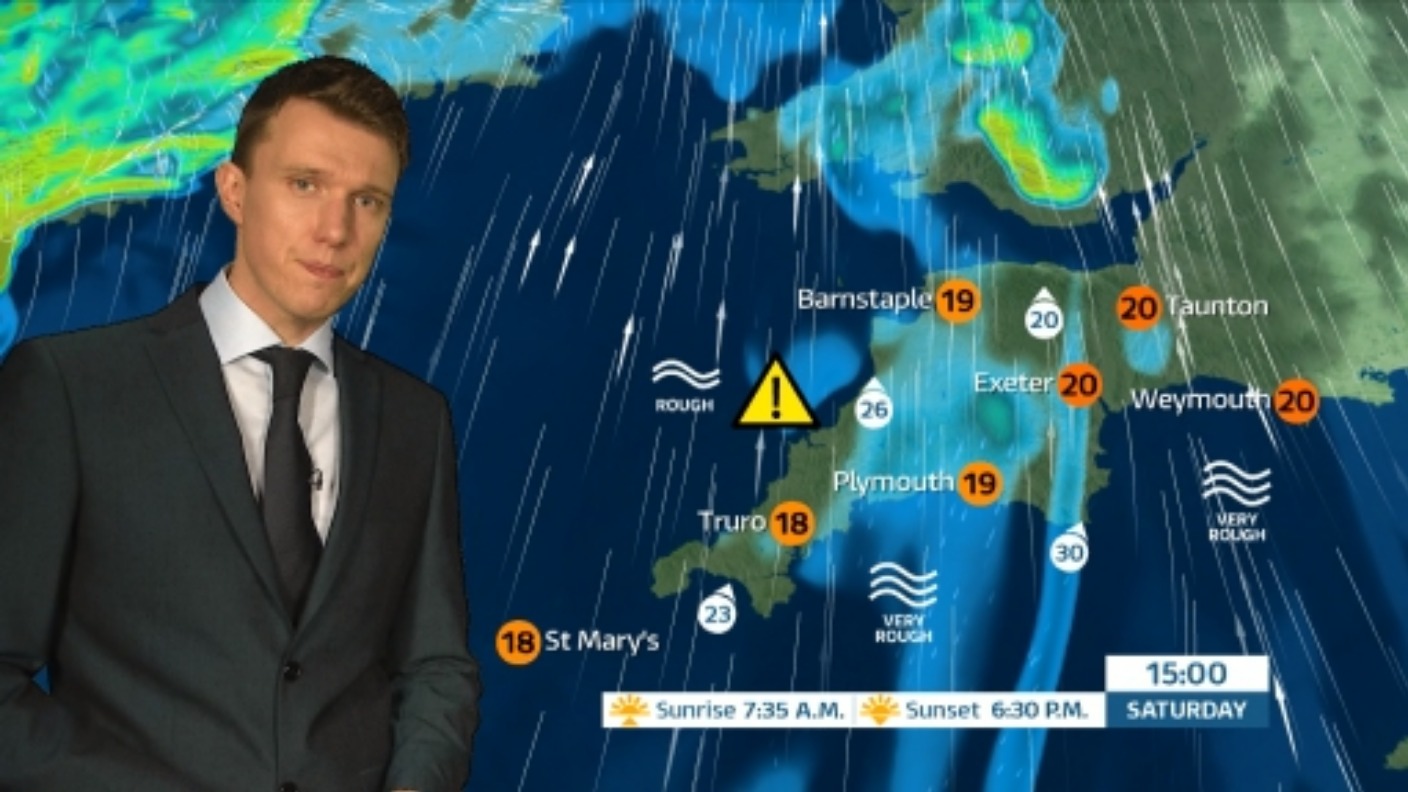 Weather Forecast: more heavy rain overnight in the South West | ITV ...