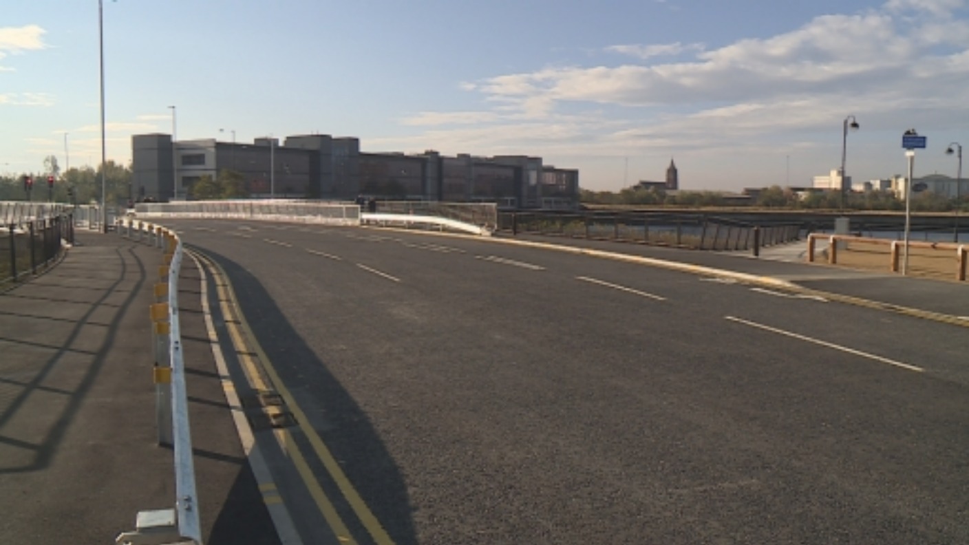 £10 million Middlehaven Dock Bridge officially opened | ITV News Tyne Tees